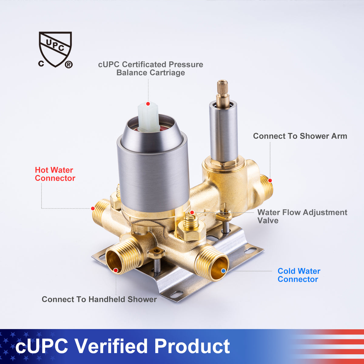 Dual Function Shower Head Two Way Wall Mount Round Shower Faucet ...